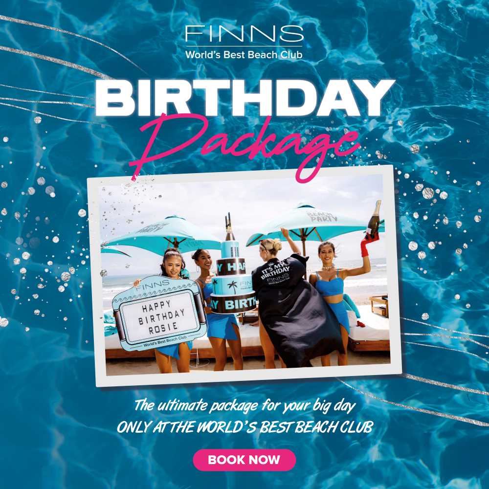 VIP In Venue Menu - FINNS Beach Club
